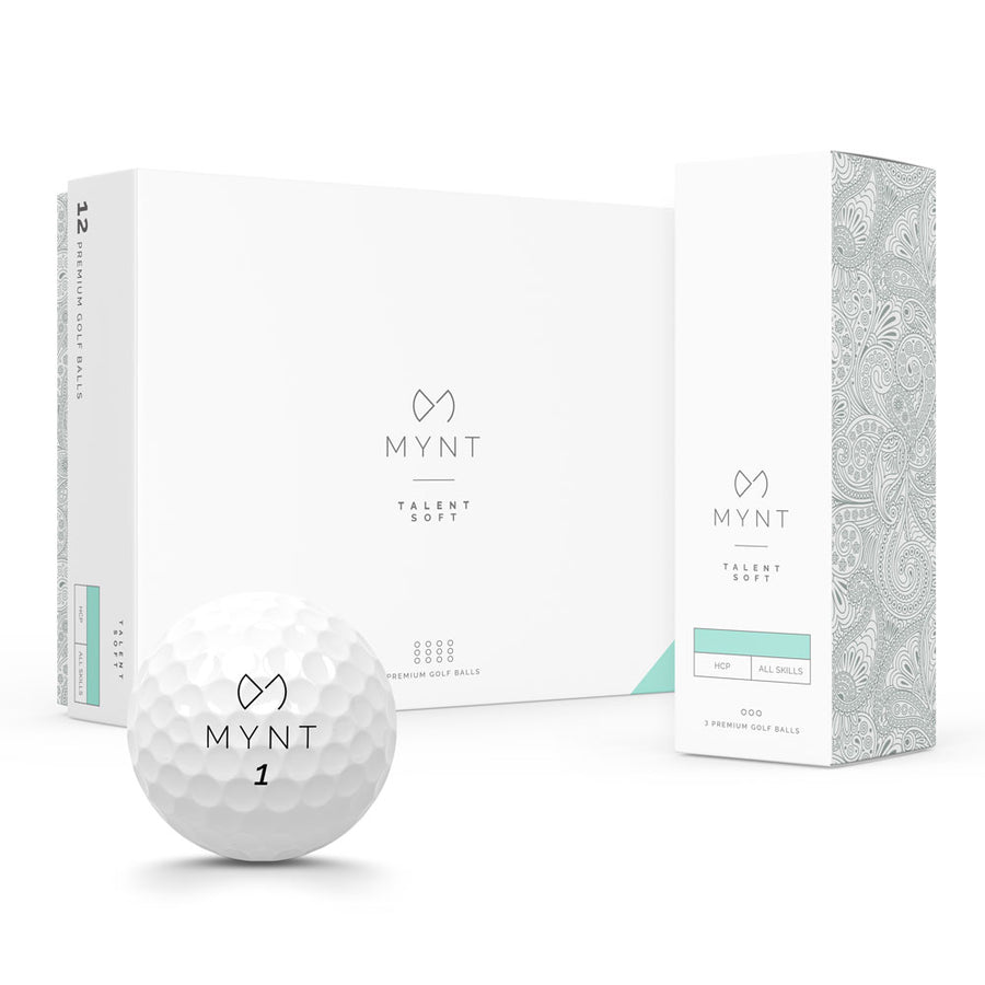 Golfbälle bedrucken lassen bei MYNT GOLF => Kostenlos ab 3 Golfbällen
