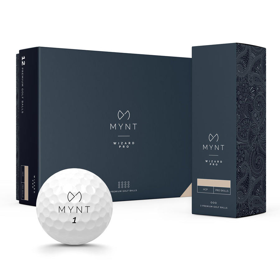Golfbälle bedrucken lassen bei MYNT GOLF => Kostenlos ab 3 Golfbällen